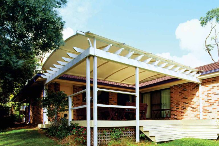 Batten pergola awnings | Huge range. Fixed and retractable.